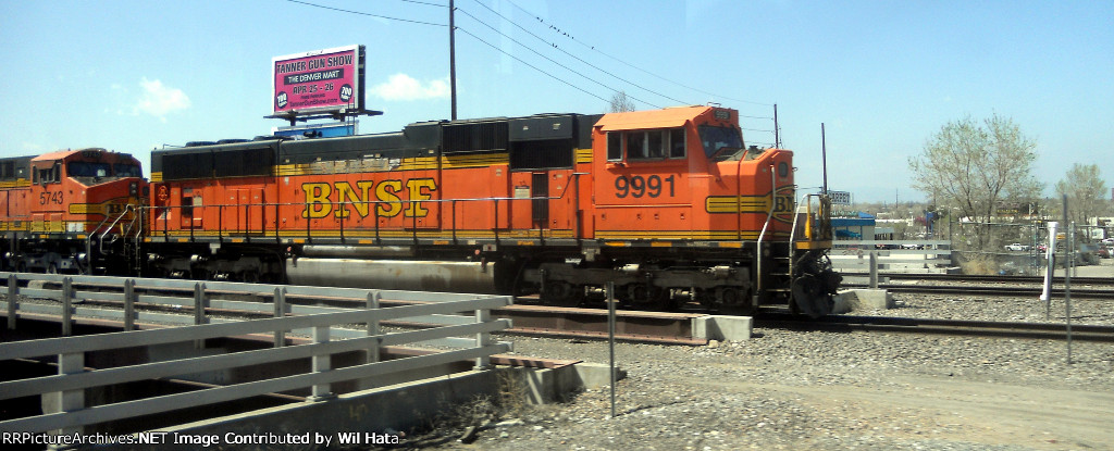 BNSF SD70MAC 9991